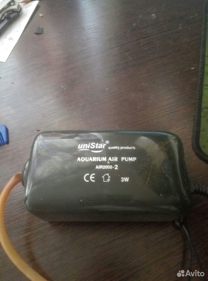 Компрессор Unistar aquarium air pump AIR2000-2