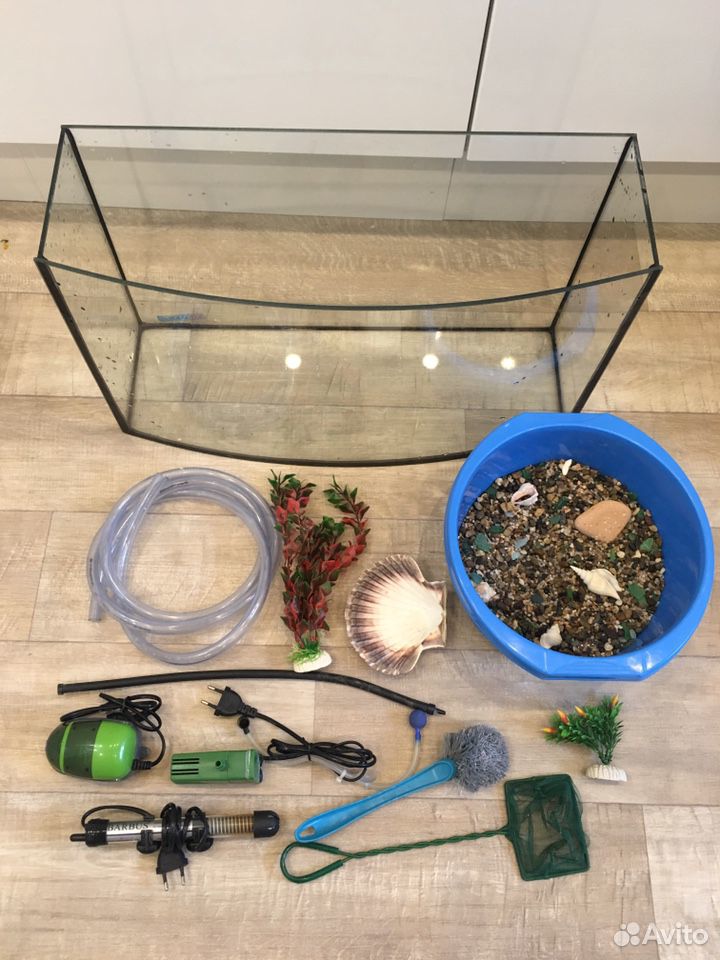 Аквариум 40 л. с аксессуарами