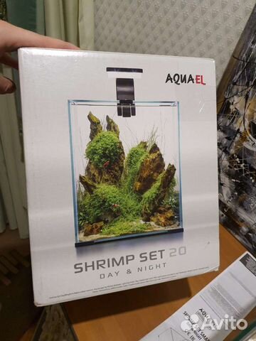 Аквариум aquael shrimp set 20 day & night