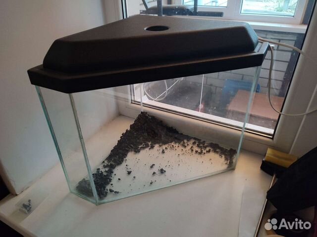 Аквариум угловой 40 литров