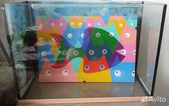 Аквариум 100 литров, прочный, усиленное стекло