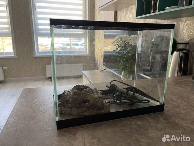 Аквариум и водонагреватель