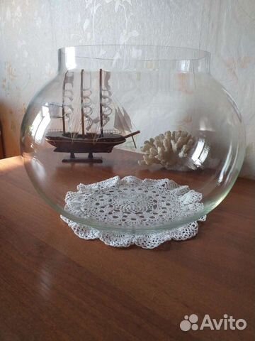 Аквариум круглый 10л