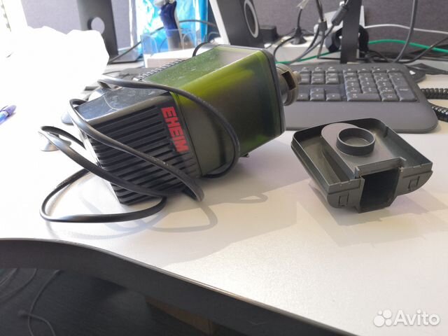 Фильтр аквариумный. Рабочий