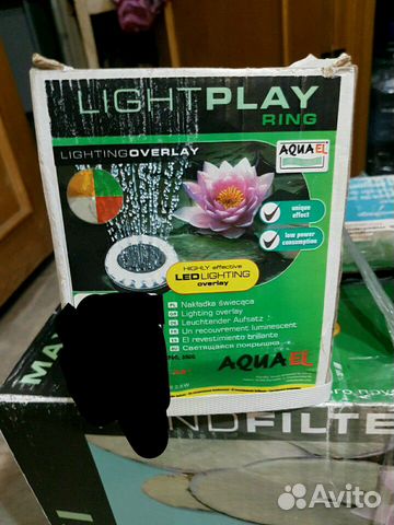 Светящаяся насадка aquael light play S, на помпы p