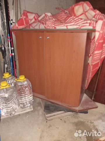 Аквариум с тумбой бу