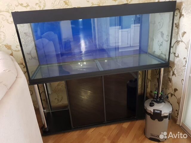 Аквариумный комплекс 470л, проф компрессор- фильтр